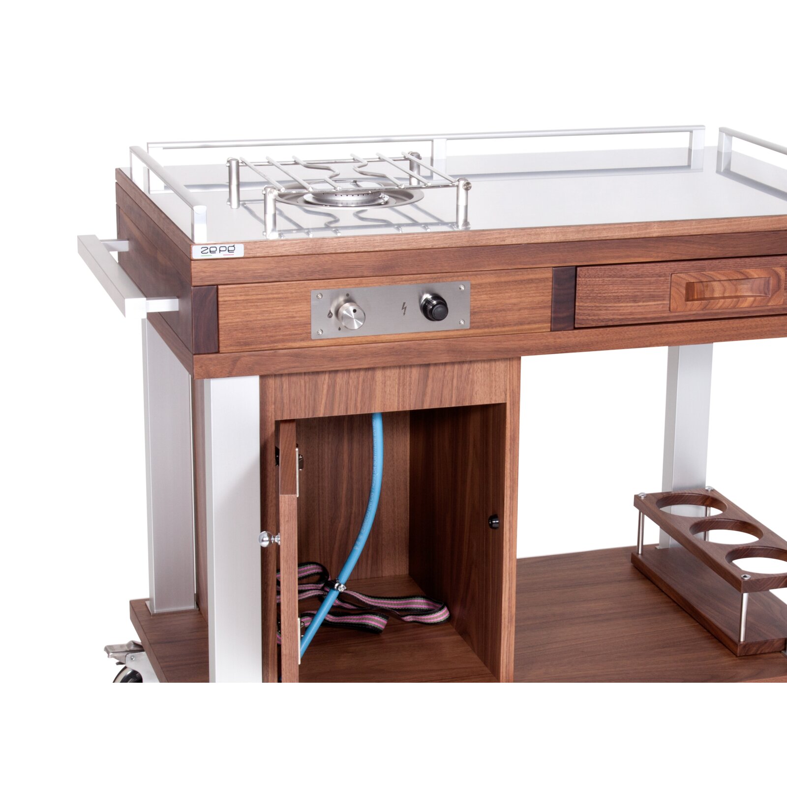 NATURE flambé trolley (gas) | Ze Pé