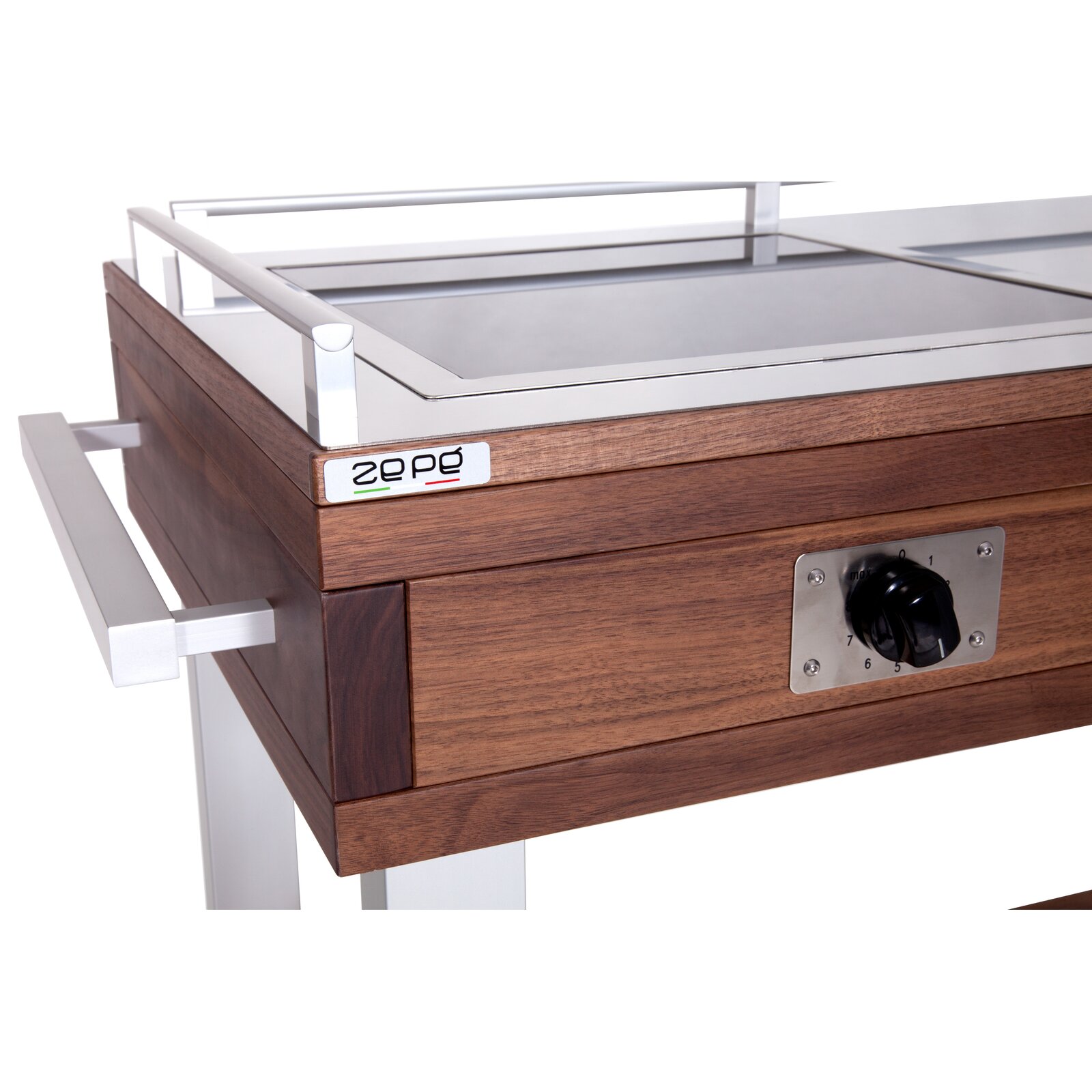 NATURE flambé trolley with induction stove (electric) | Ze Pé