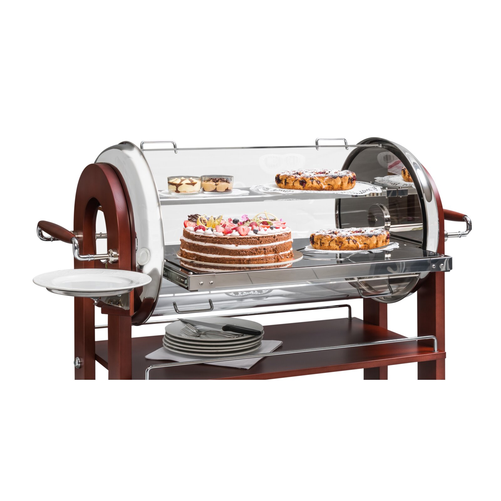 PARIS OMICRON cake & cheese trolley (4 levels) | Ze Pé