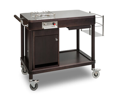 ROMA BASE service trolley 3 levels | Ze Pé