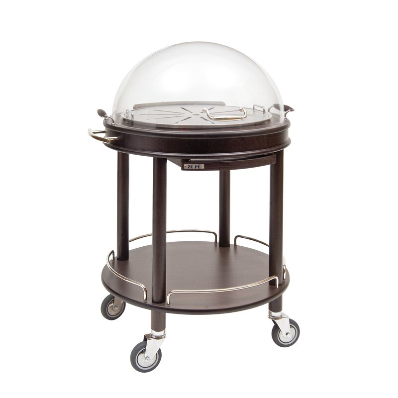 ROMA ROUND BASE service trolley | Ze Pé