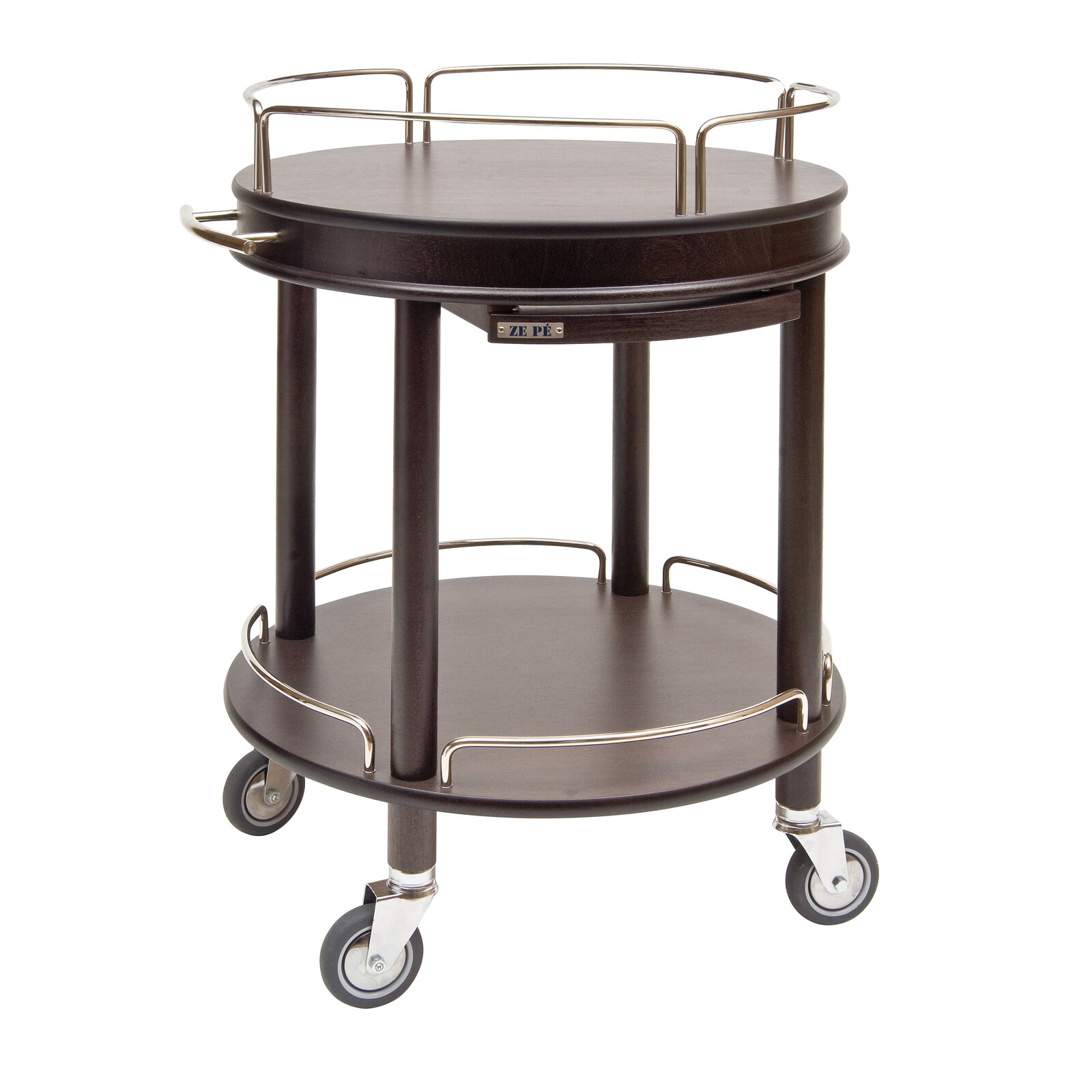 ROMA ROUND BASE service trolley | Ze Pé