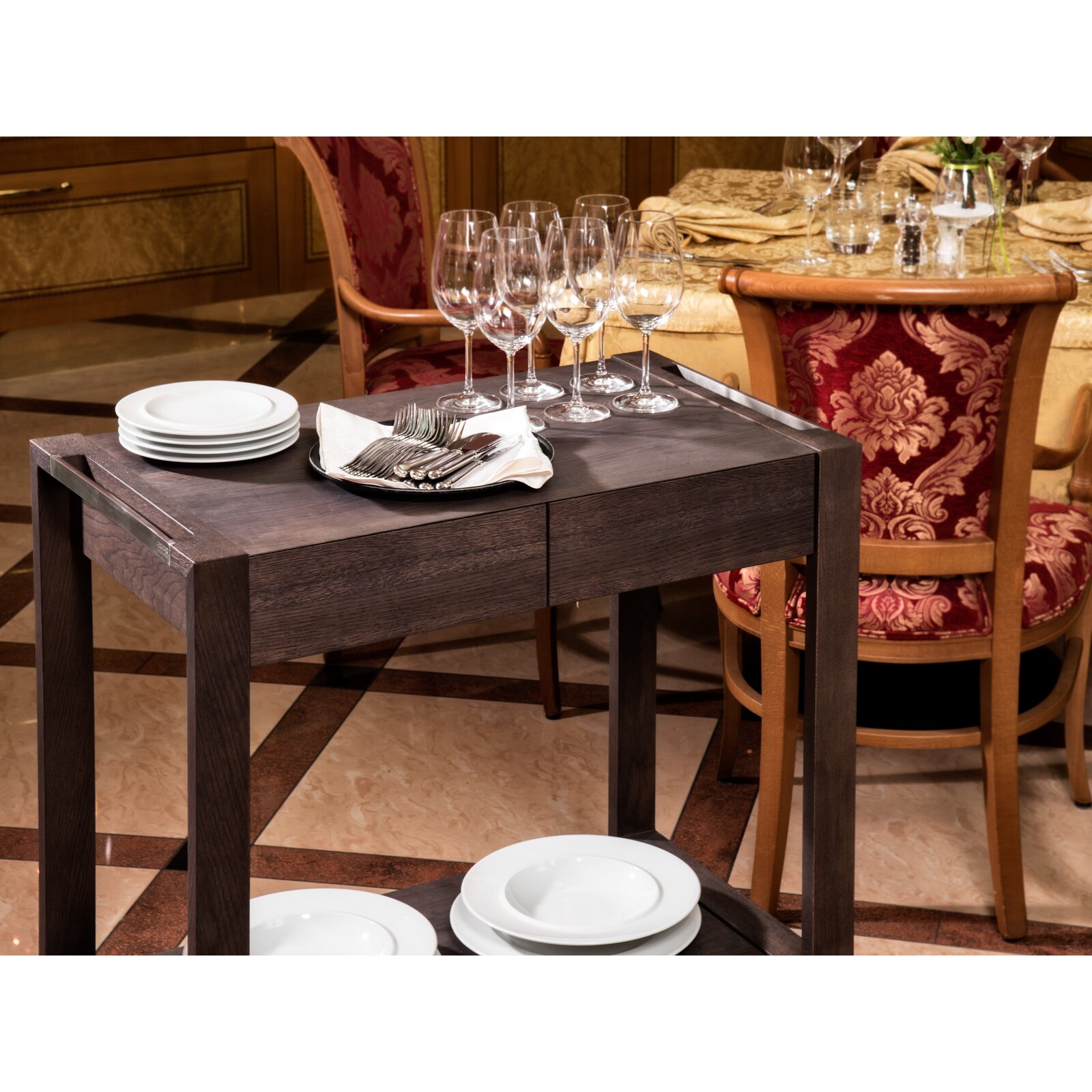 SMILE OAK BASE service trolley | Ze Pé