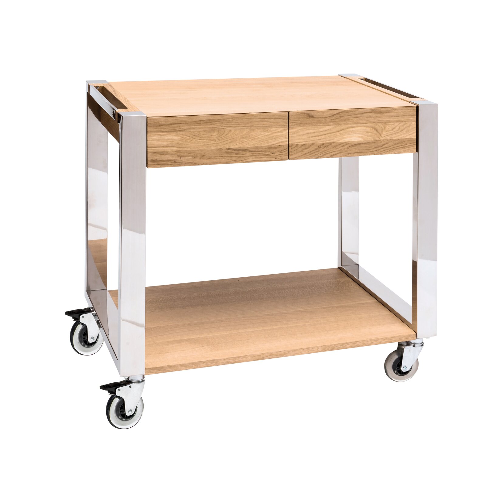 SMILE INOX BASE service trolley | Ze Pé
