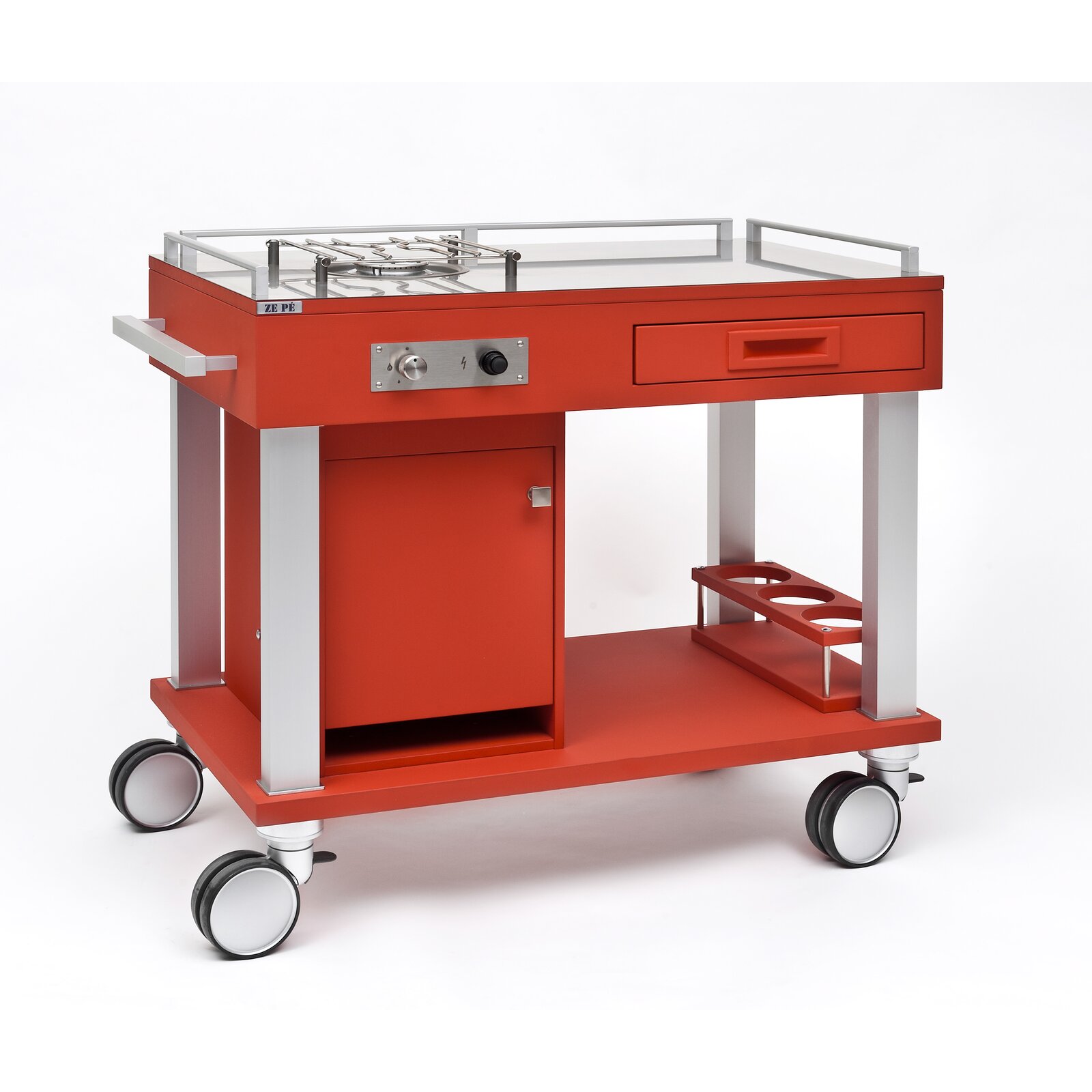 TACTUS flambé trolley (gas) | Ze Pé